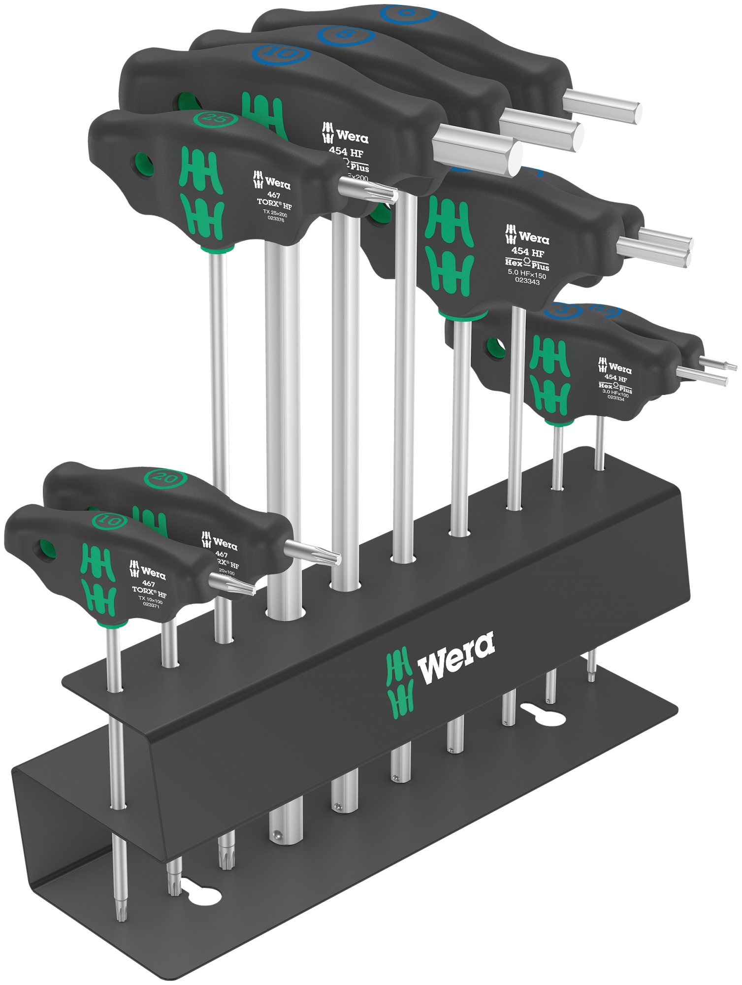 Wera Bicycle Set 6 - T-Handle Set TX/ Hex HF, 10 piece - Bicycle Sets ...