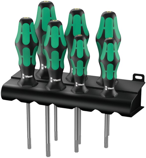 Wera 367/7 Torx HF Kraftform Plus Screwdriver set - Screwdrivers - TF Tuned